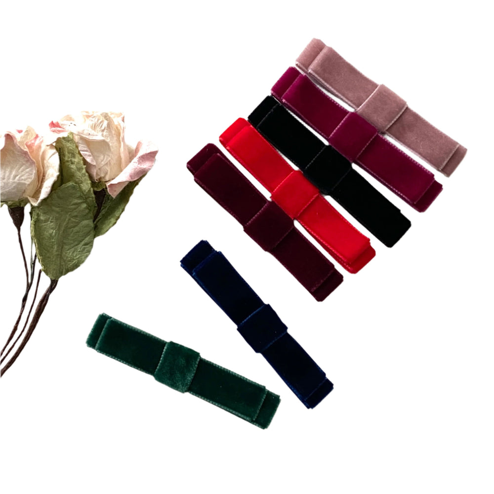 Velvet Bows – Blossom and Cherry