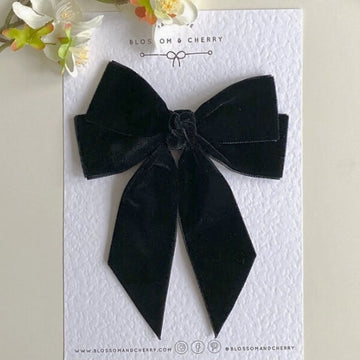 Velvet Bows – Blossom and Cherry